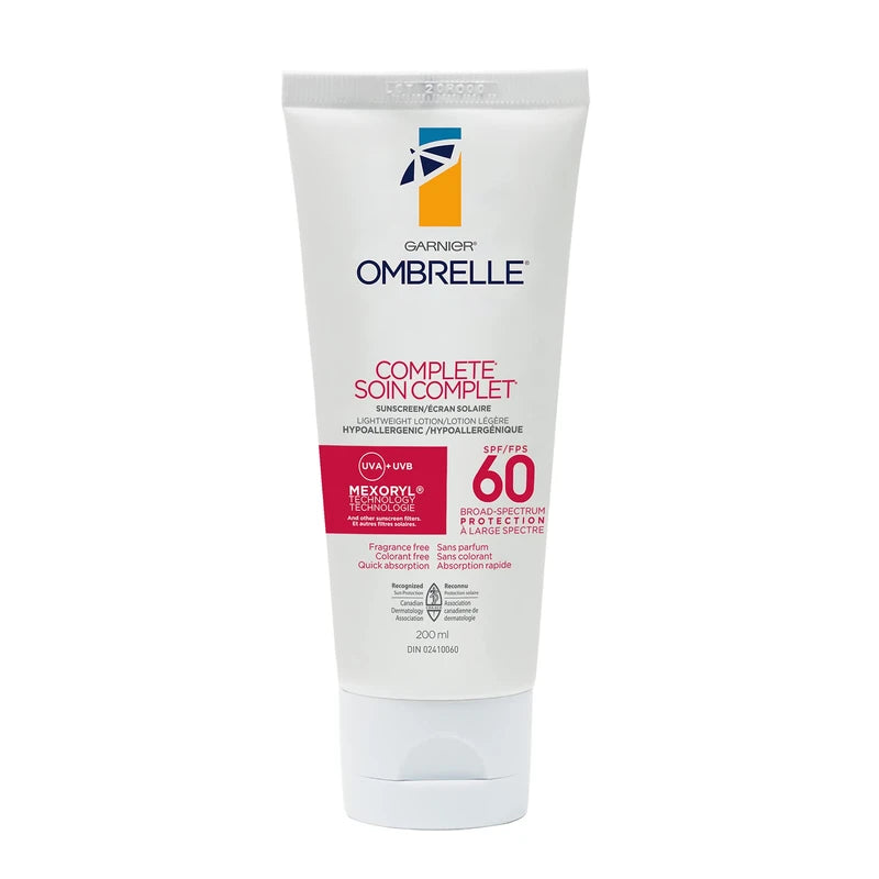 Garnier Ombrelle Sunscreen Complete Body Lotion SPF 60, 200 mL – Under ...