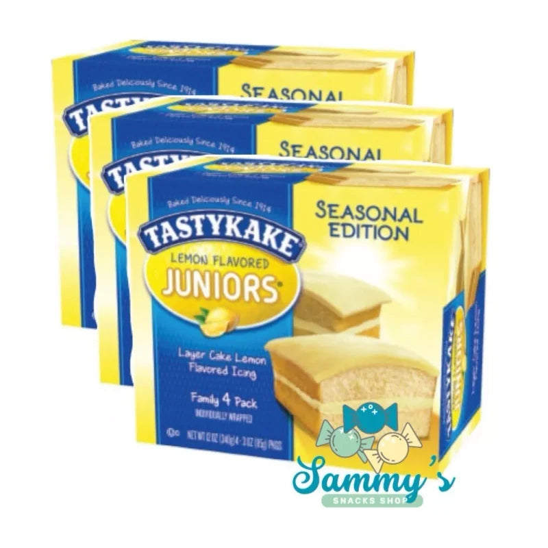 Tastykake Seasonal Lemon Juniors 3 Boxes – Under Yours