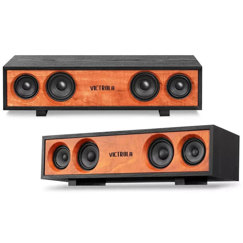 Victrola VS-130-WHT Bluetooth Hi-Fi 30-Watt Speaker with Glossy Piano ...