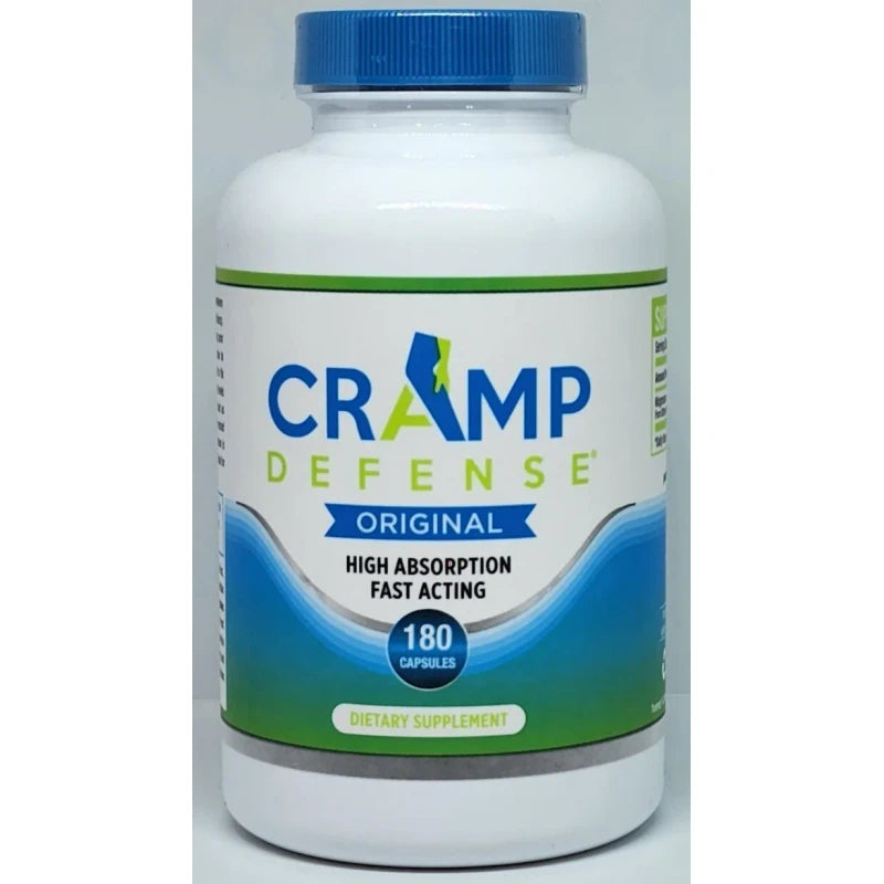 Cramp Defense Original High Absorption Fast Acting 180 Capsules – Under ...