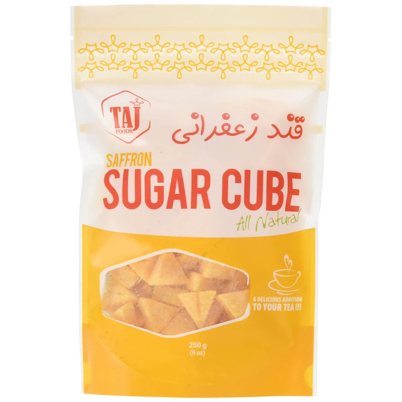Taj All Natural Sugar Cubes, 9 oz (Saffron), Yellow – Under Yours