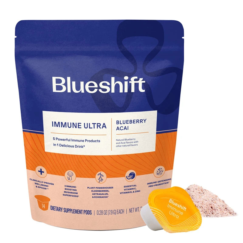 Blueshift Immune Ultra, Immune Support Drink Mix with Immune Support V ...