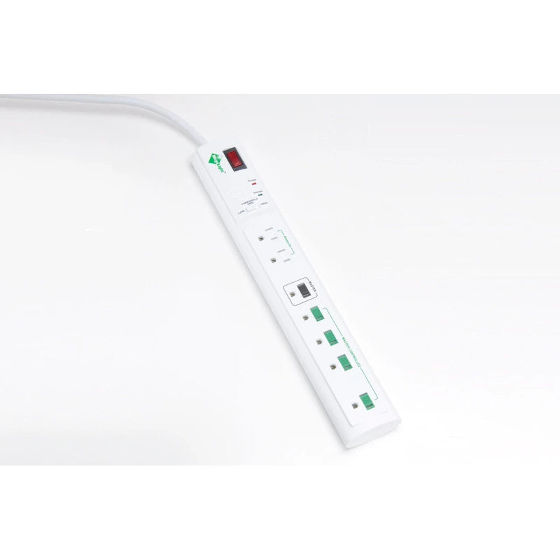 MegaLight 7 Outlet Advanced Power Strip APS-7-600 Conserves Energy! Sa ...