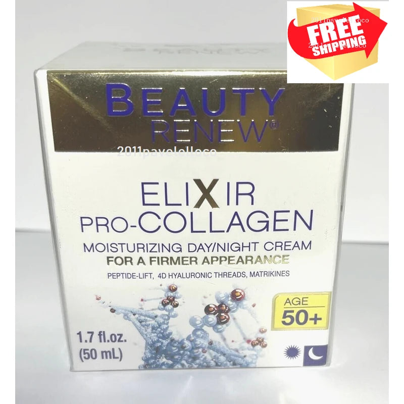 Elixir Beauty Renew 50+ ELIXIR PRO-COLLAGEN MOISTURIZING DAY & NIGHT C – Under Yours