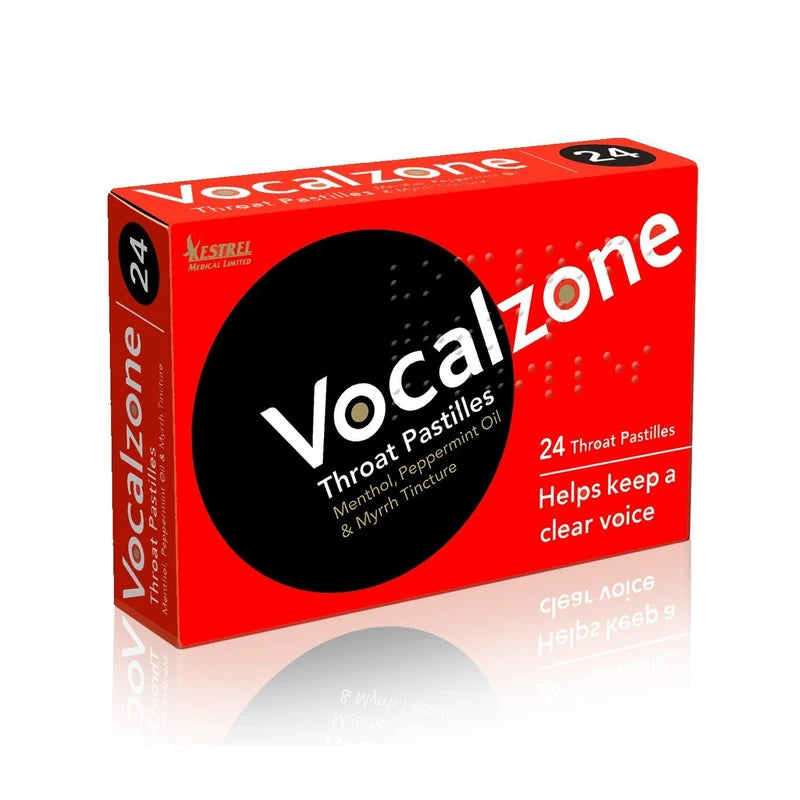 VocalZone Throat Pastilles (24 x 3) Multipack Offer by Vocalzone ...