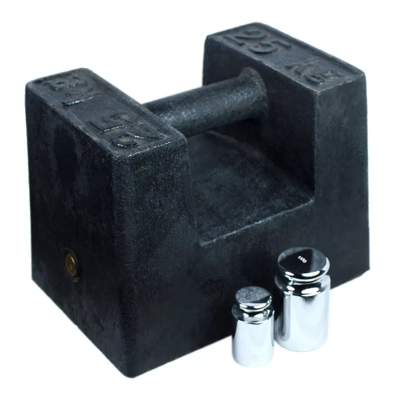 Westlake 25KG Cast Iron Calibration Weight with 200g and 500g Test Wei ...