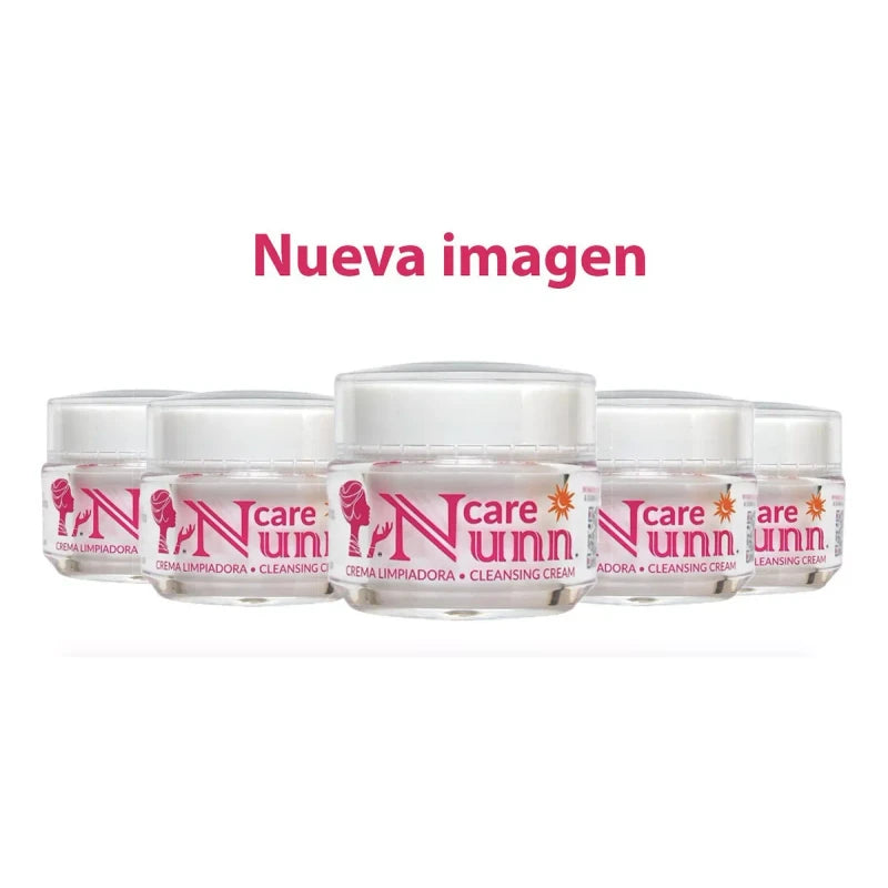 Nunn Care Nunn Care 5 Cremas Limpiadoras Tipos de piel Grasa, Seca, Mi ...