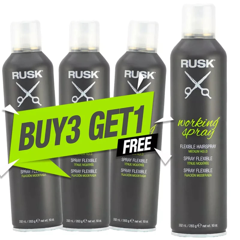 Rusk Working Spray 10 oz - Buy 3 Get 1 Free – Under Yours