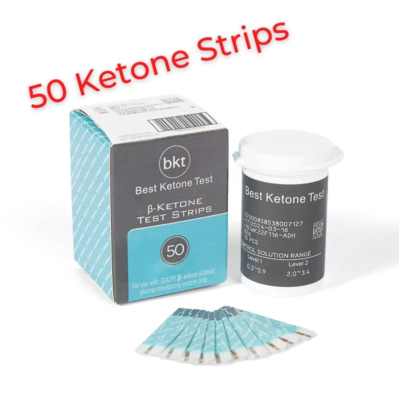 BKT Best Ketone Test Ketone Strips for Keto-Mojo Original TD-4279 Mete ...